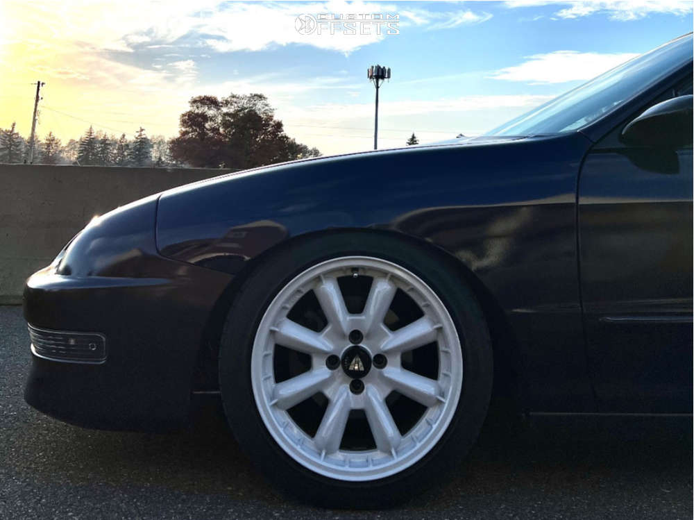 2000 Acura Integra with 16x8 25 Enkei Compe and 205/45R16 Nitto Neo Gen ...