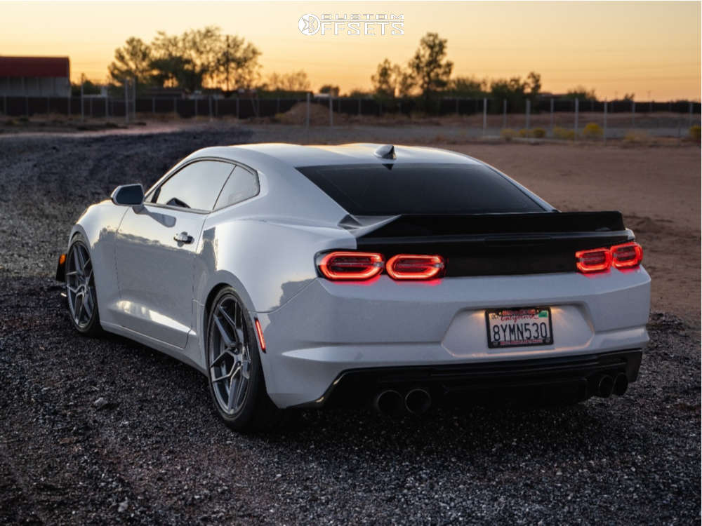2021 Chevrolet Camaro with 20x10 25 Rohana Rfx11 and 255/45R20 Kumho ...