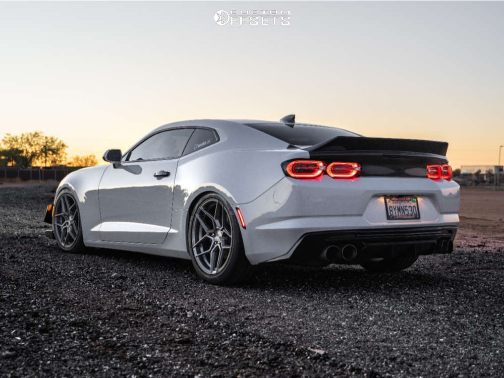 2021 Chevrolet Camaro with 20x10 25 Rohana Rfx11 and 255/45R20 Kumho ...