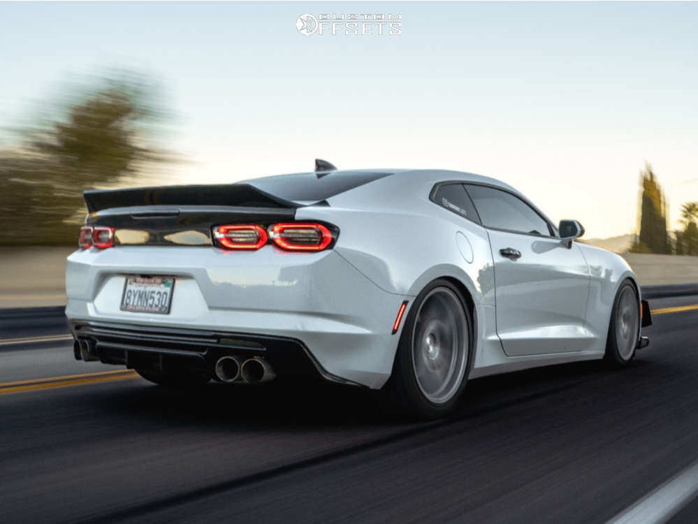 2021 Chevrolet Camaro with 20x10 25 Rohana Rfx11 and 255/45R20 Kumho ...