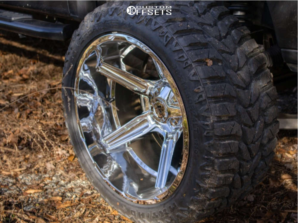 2004 Ford F-150 with 24x14 -76 V-Rock Ambush X and 36/14.5R24 Versatyre ...