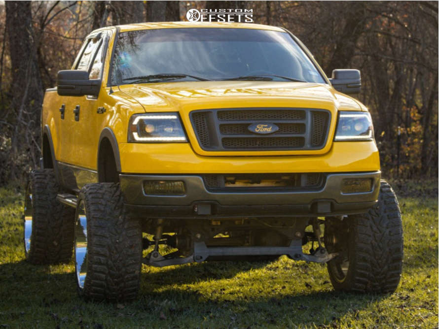 2004 Ford F-150 with 24x14 -76 V-Rock Ambush X and 36/14.5R24 Versatyre ...