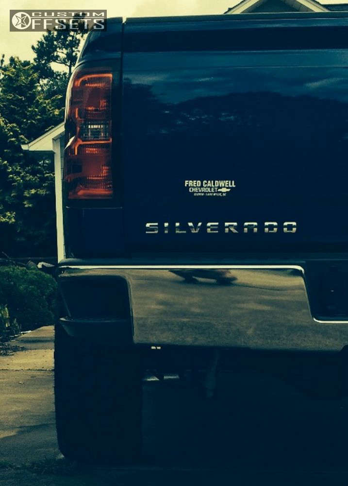 2014 Chevrolet Silverado 1500 with 20x10 -14 Axe Offroad 511 and 295 ...