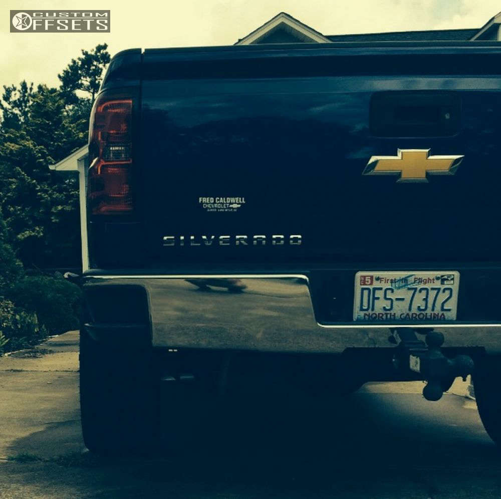 2014 Chevrolet Silverado 1500 with 20x10 -14 Axe Offroad 511 and 295 ...