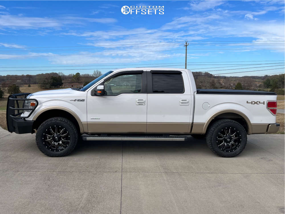 2014 Ford F-150 with 20x9 1 Fuel Vandal and 275/60R20 Cooper Discoverer ...