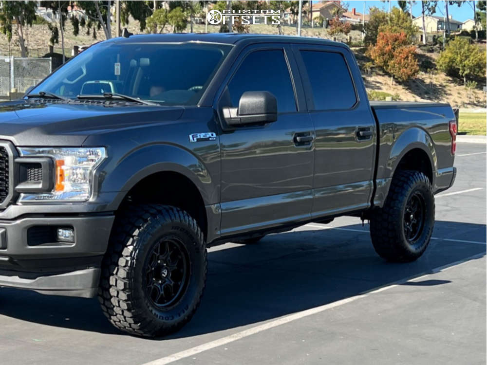 2020 Ford F-150 with 18x9 1 Fuel Tech and 35/12.5R18 Ironman All ...