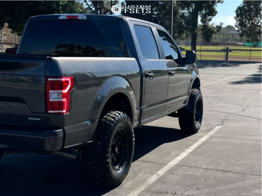 2020 Ford F-150 with 18x9 1 Fuel Tech and 35/12.5R18 Ironman All ...