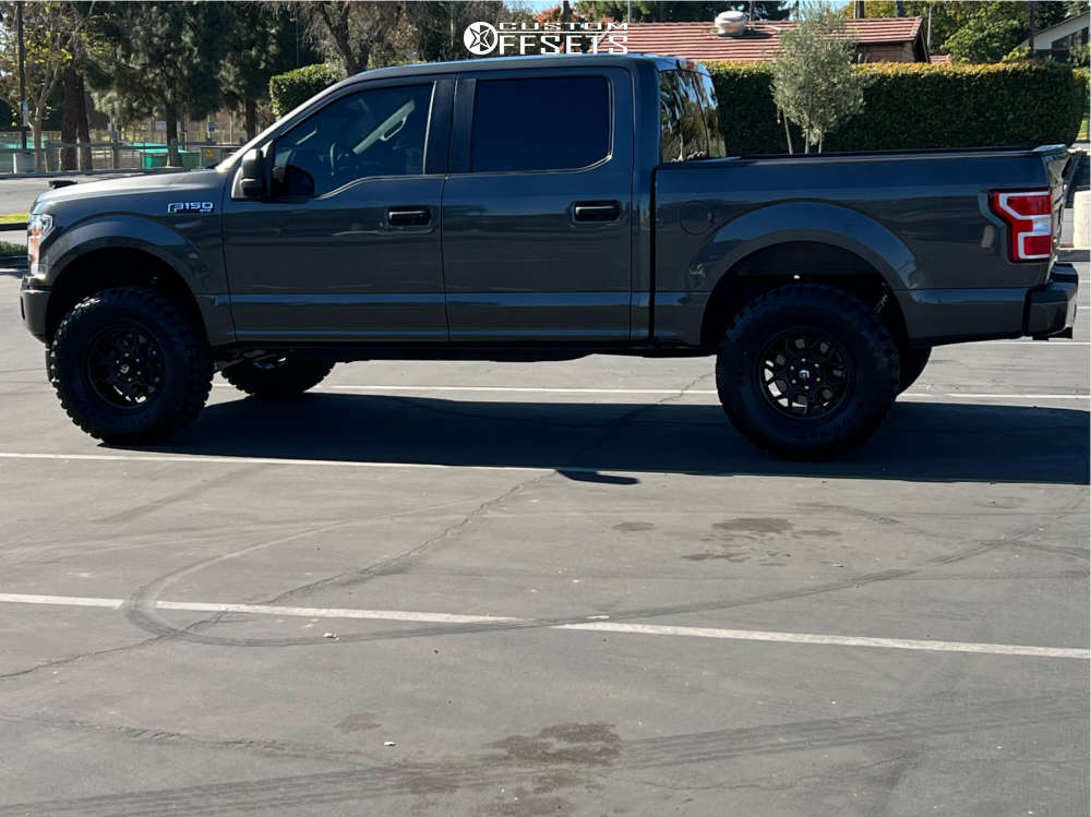 2020 Ford F-150 with 18x9 1 Fuel Tech and 35/12.5R18 Ironman All ...