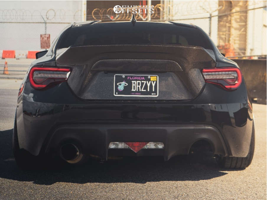 2020 Subaru BRZ with 18x9.5 22 Kansei Tandem and 215/40R18 Firestone ...