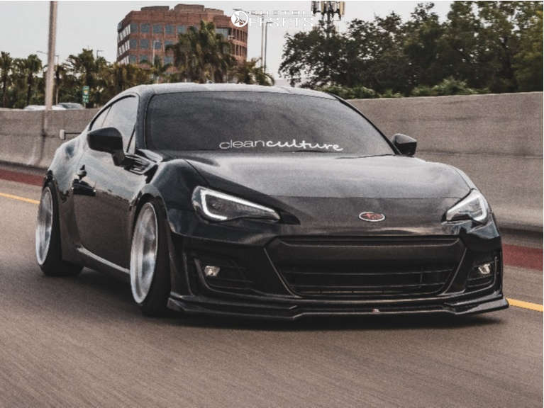 2020 Subaru BRZ with 18x9.5 22 Kansei Tandem and 215/40R18 Firestone ...