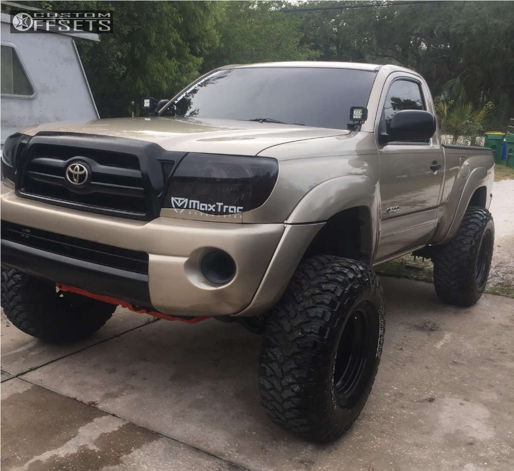 2008 Toyota Tacoma with 16x10 -38 Pro Comp Series 52 and 315/75R16 V ...