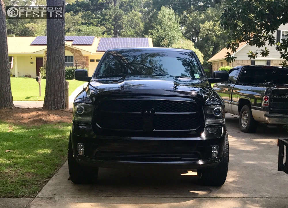 2014 Ram 1500 with 22x10 -12 Red Dirt Road Usa and 325/50R22 Toyo Tires ...