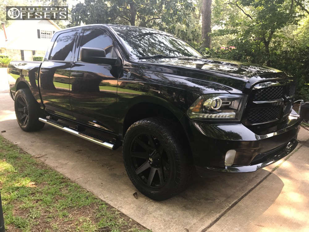 2014 Ram 1500 with 22x10 -12 Red Dirt Road Usa and 325/50R22 Toyo Tires ...