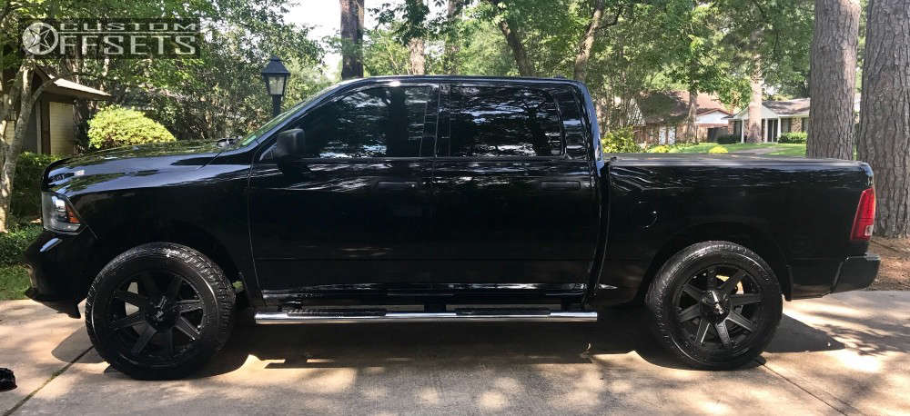 2014 Ram 1500 with 22x10 -12 Red Dirt Road Usa and 325/50R22 Toyo Tires ...