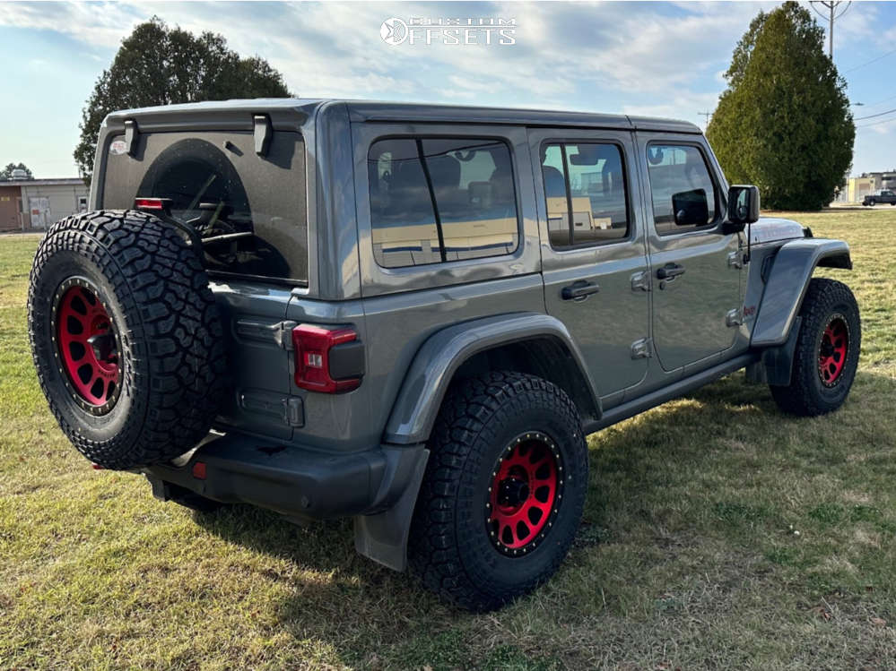 2021 Jeep Wrangler with 17x8.5 0 Method Mr305 and 35/10.5R17 Kenda ...