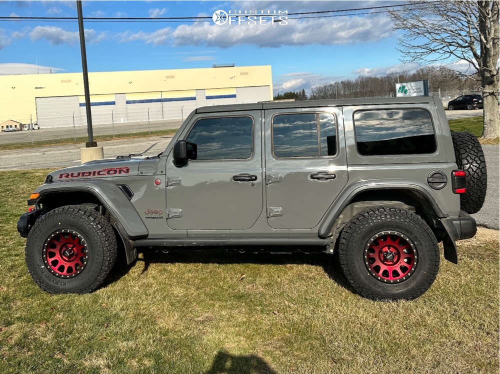 2021 Jeep Wrangler with 17x8.5 0 Method Mr305 and 35/10.5R17 Kenda ...