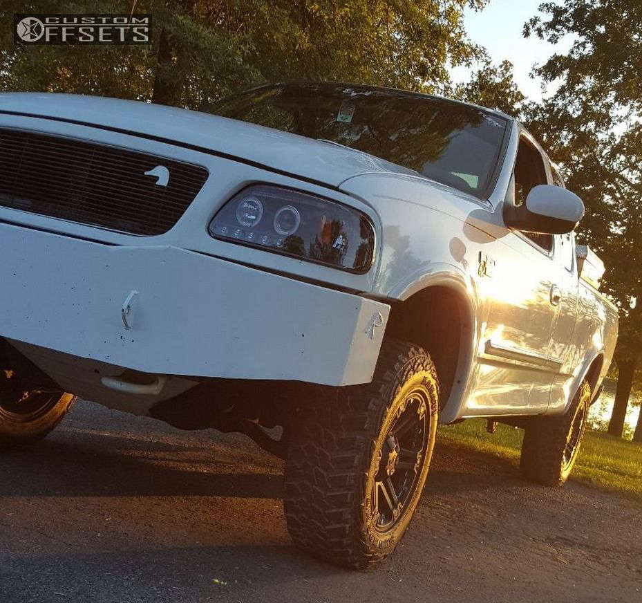 2000 Ford F-150 with 18x9 10 Tuff T01 and 275/65R18 Kanati Mud Hog and ...