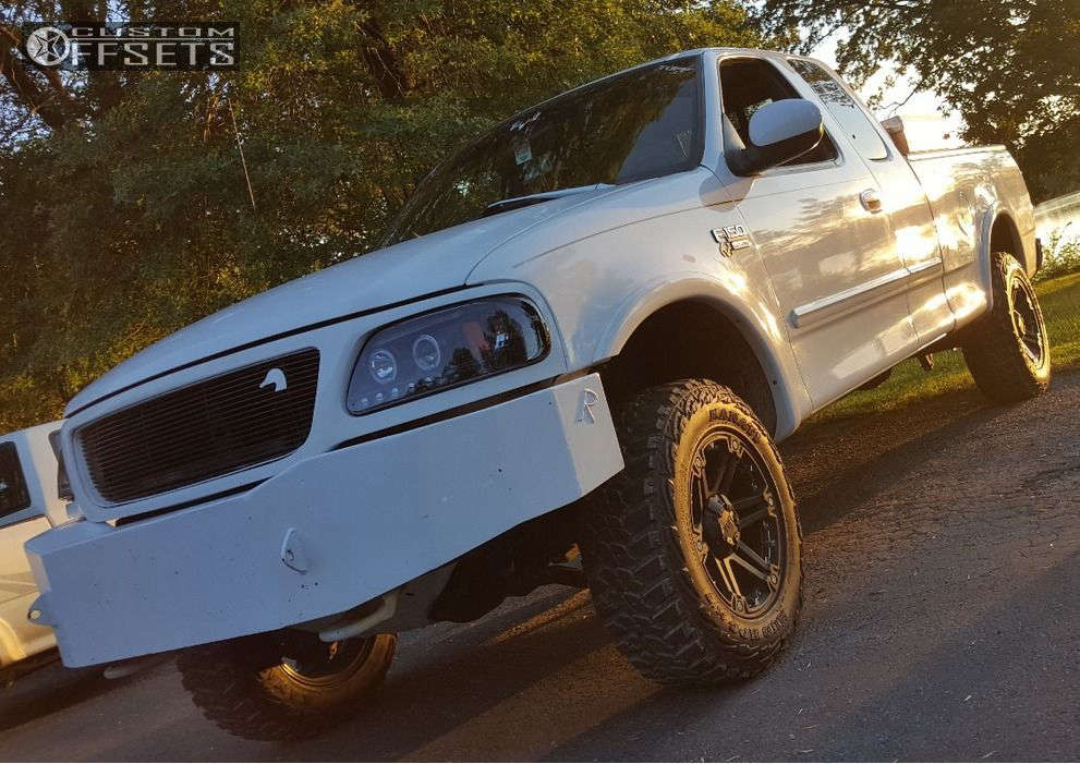 2000 Ford F-150 with 18x9 10 Tuff T01 and 275/65R18 Kanati Mud Hog and ...