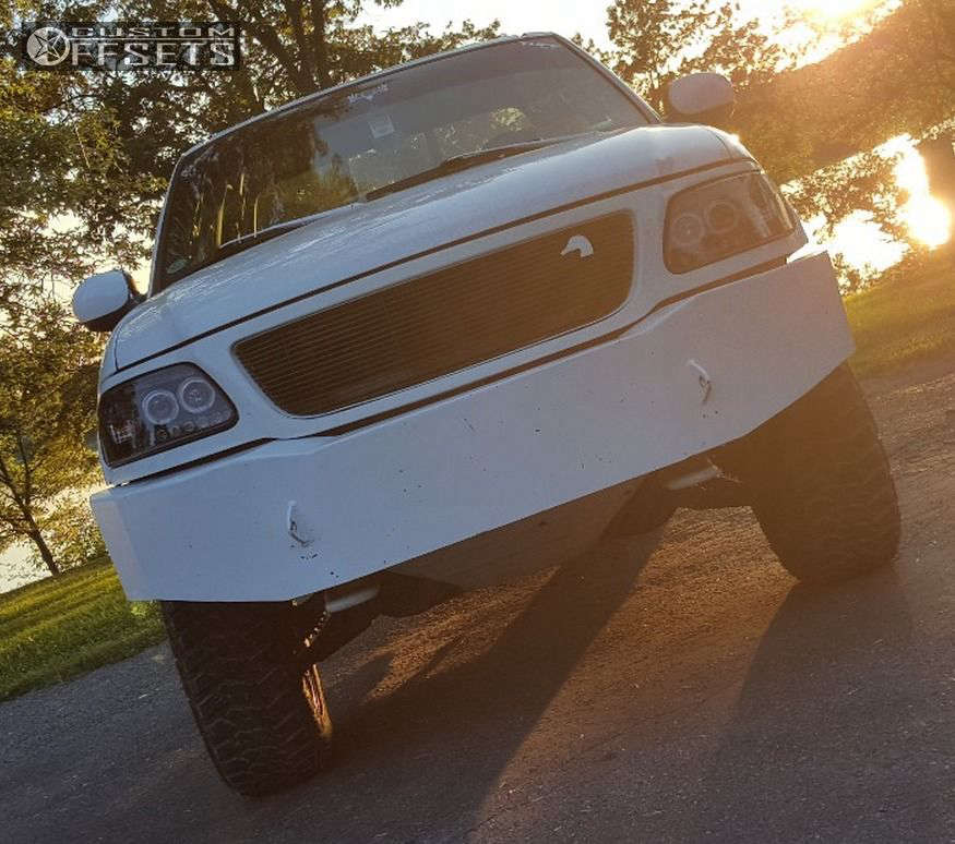 2000 Ford F-150 with 18x9 10 Tuff T01 and 275/65R18 Kanati Mud Hog and ...