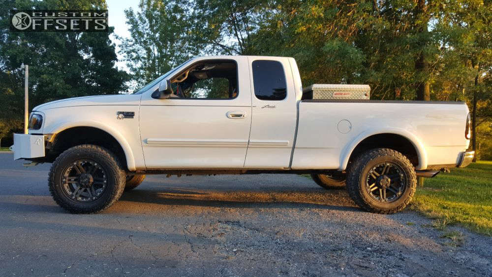 2000 Ford F-150 with 18x9 10 Tuff T01 and 275/65R18 Kanati Mud Hog and ...