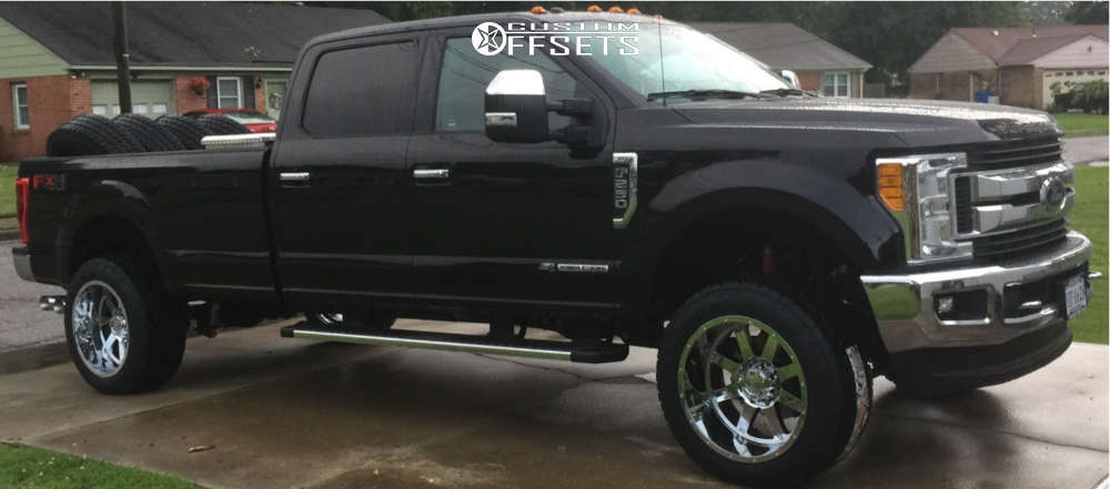 2017 Ford F-250 Super Duty with 22x12 -44 Gear Off-Road Big Block and ...