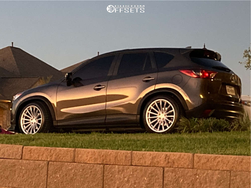 2016 Mazda CX-5 with 20x10.5 30 XO London and 275/40R20 Falken Pro G5 ...