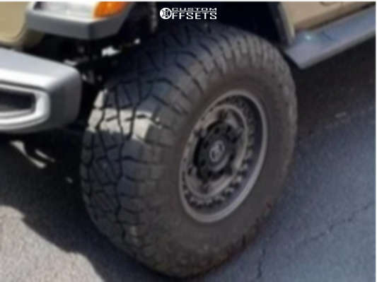 2020 Jeep Gladiator with 17x9.5 -18 Black Rhino Armory and 35/12.5R17 ...