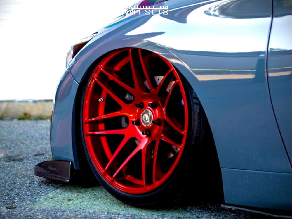 2015 INFINITI Q50 with 20x10.5 30 Forgestar F14 and 245/35R20 Kumho ...