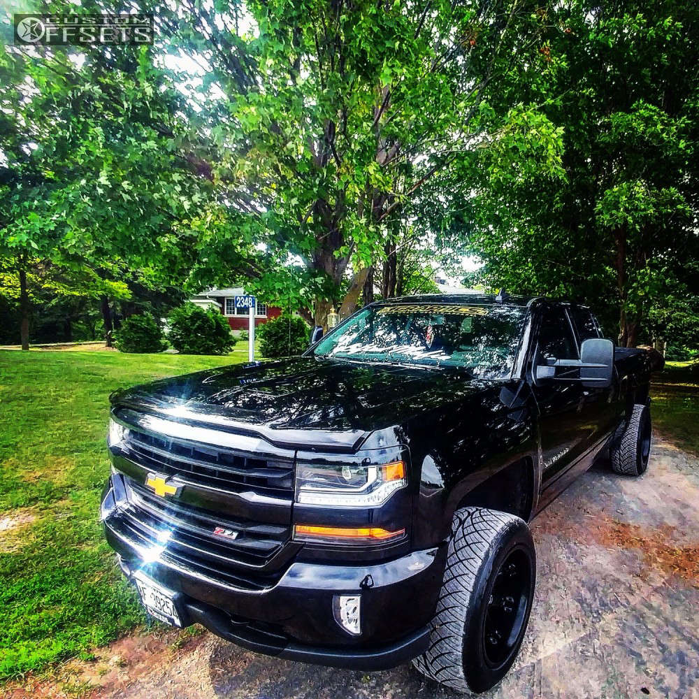 2016 Chevrolet Silverado 1500 with 20x12 -44 Fuel Octane and 305/50R20 ...