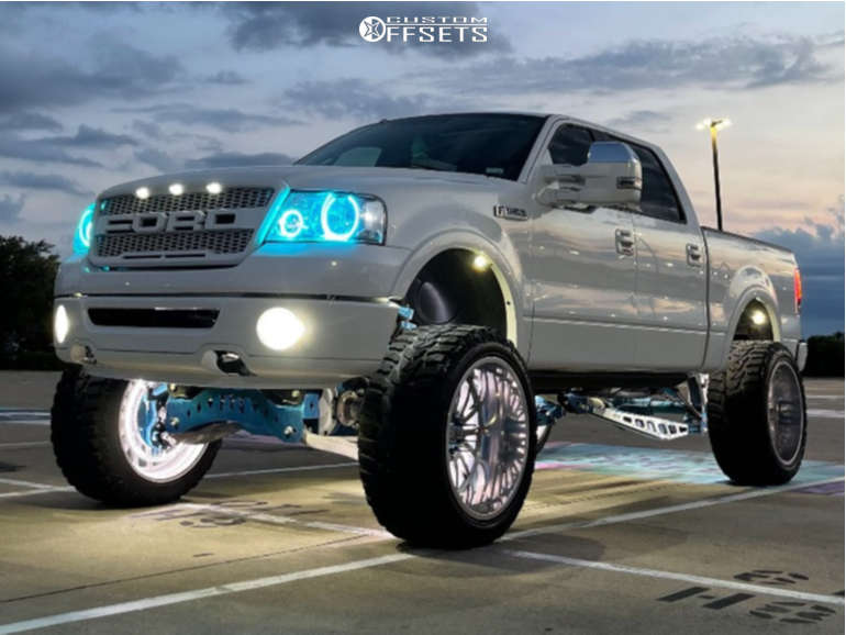 2007 Ford F-150 with 24x14 -76 Cali Offroad Summit and 36/14.5R24 ...