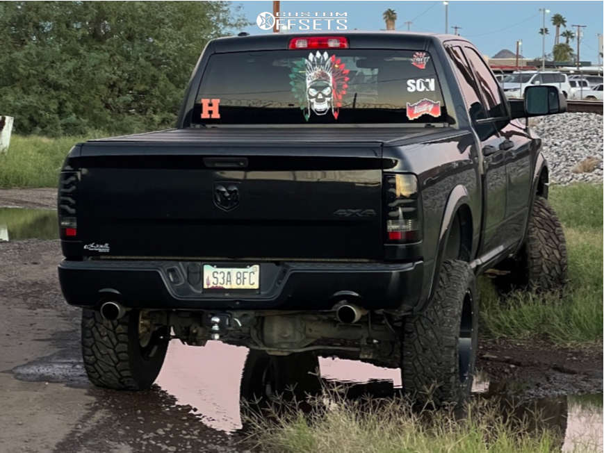 2017 Ram 1500 with 20x10 -19 Scorpion Sc18 and 35/12.5R20 Neoterra ...