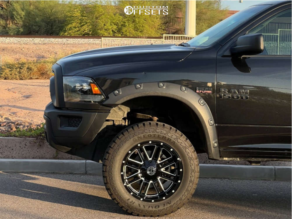 2017 Ram 1500 with 20x10 -19 Scorpion Sc18 and 35/12.5R20 Neoterra ...