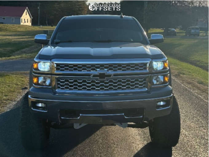 2015 Chevrolet Silverado 1500 with 24x14 -76 Hardcore Offroad Hc15 and ...