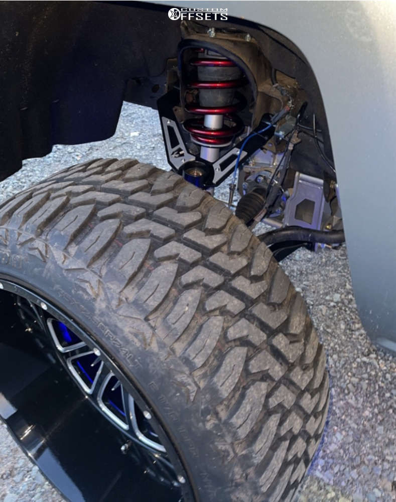 2015 Chevrolet Silverado 1500 with 24x14 -76 Hardcore Offroad Hc15 and ...