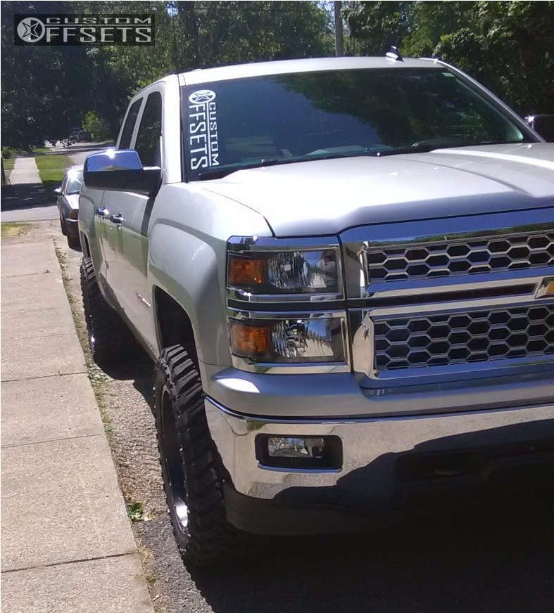 2014 Chevrolet Silverado 1500 Aggressive > 1" Outside Fender Leveling ...
