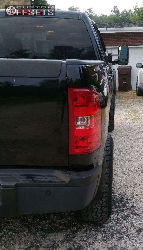 2011 Chevrolet Silverado 3500 HD with 18x9 0 Dick Cepek Matrix and 275 ...