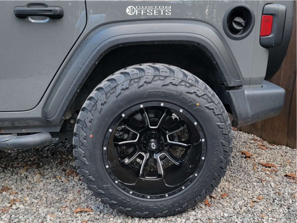 2020 Jeep Wrangler with 20x12 -51 Vision Bomb and 35/12.5R20 AMP Mud ...