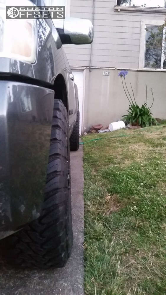 2005 Nissan Titan with 18x9 12 Ballistic Anvil and 275/65R18 Toyo Tires ...