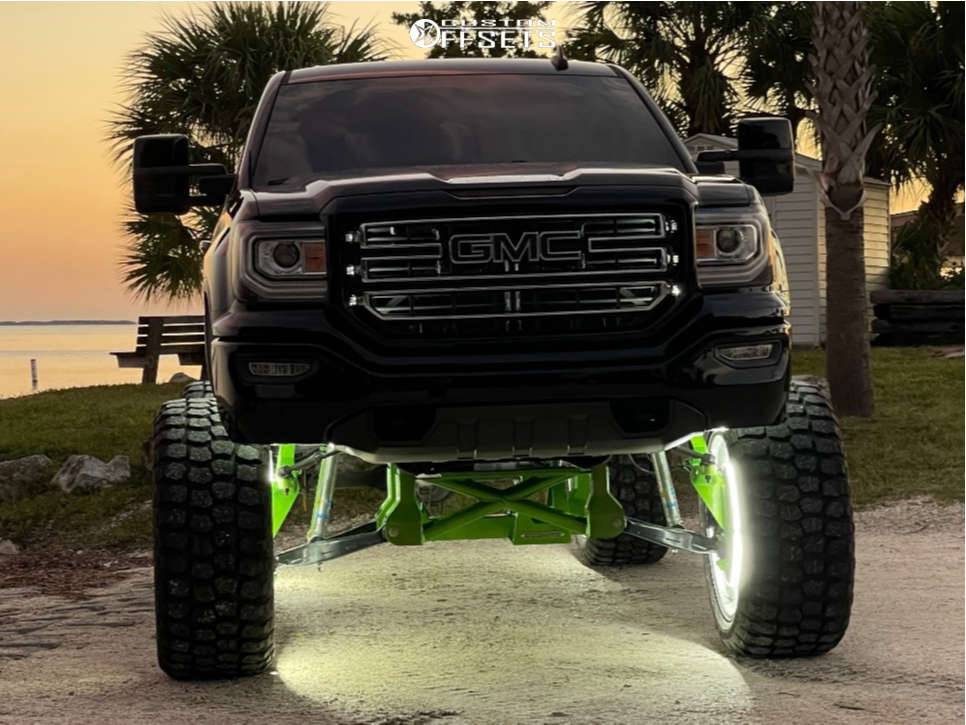 2017 GMC Sierra 1500 with 26x14 -81 ARKON OFF-ROAD Caesar and 40/15 ...