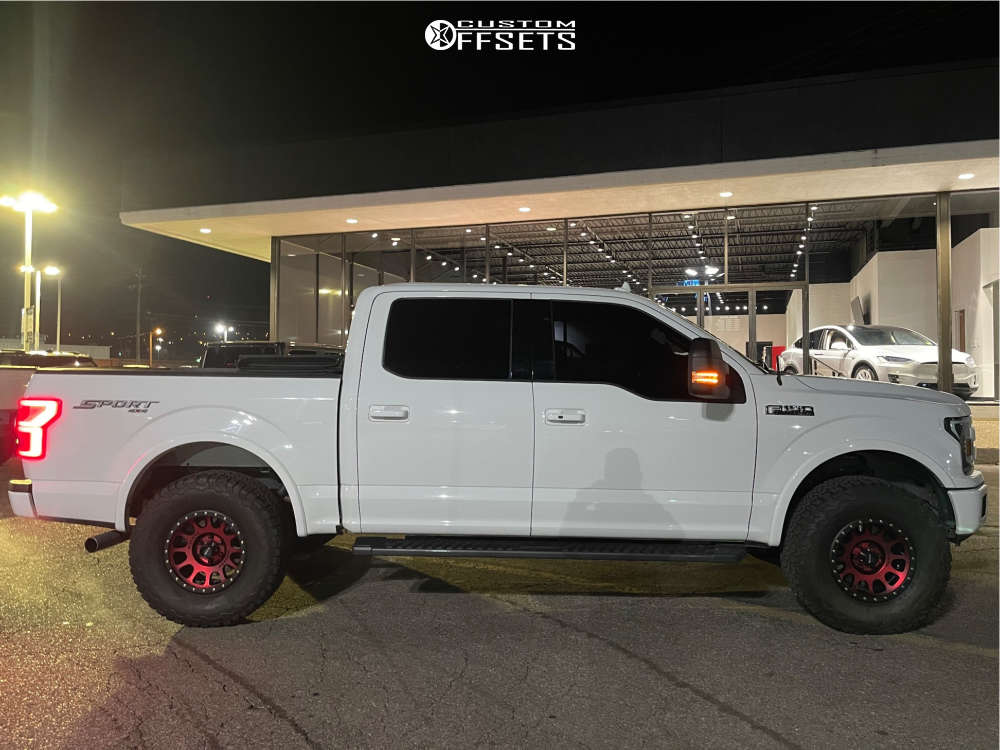 2018 Ford F-150 with 17x8.5 0 Method Mr305 and 315/70R17 BFGoodrich All ...