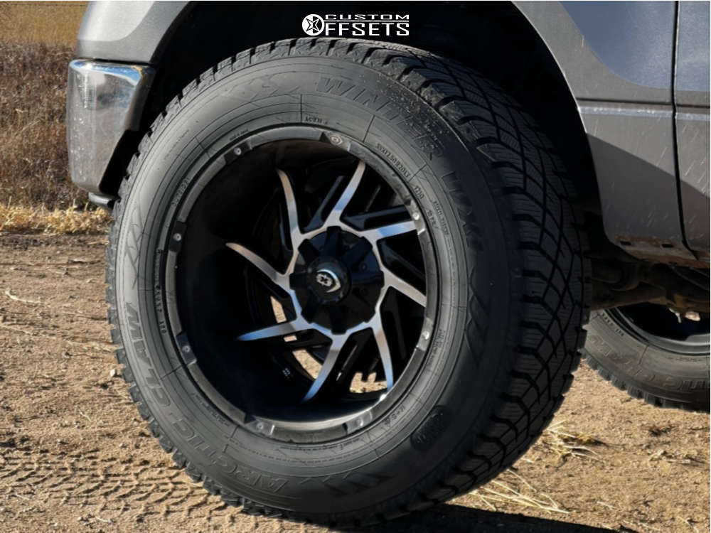 2014 Ford F-150 with 20x12 -51 Vision Prowler and 35/12.5R20 Arctic ...