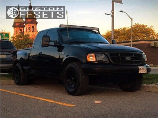 2000 Ford F-150 with 16x8 0 American Racing Baja and 285/75R16 Cooper ...