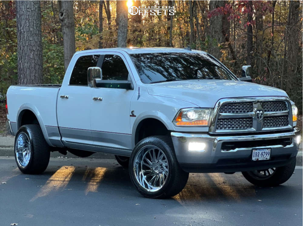 2013 Ram 2500 with 22x12 -45 Tuff T2A and 305/40R22 Atturo Az800 and ...