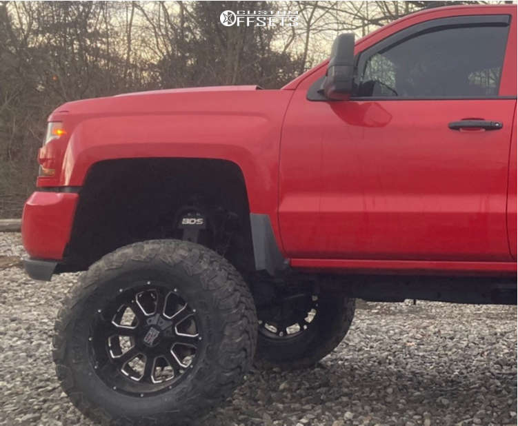 2018 Chevrolet Silverado 1500 with 20x10 -24 XD Xd825 and 37/13.5R20 ...