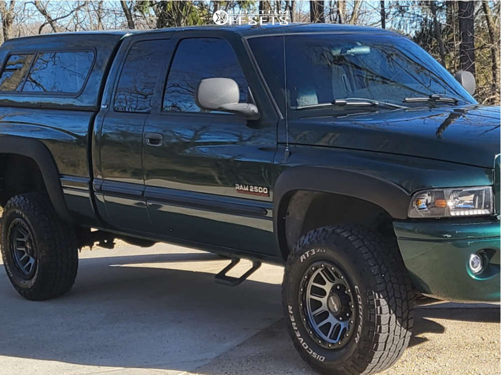 2000 Dodge Ram 2500 with 17x9 -12 Vision Nemesis and 285/70R17 Cooper ...