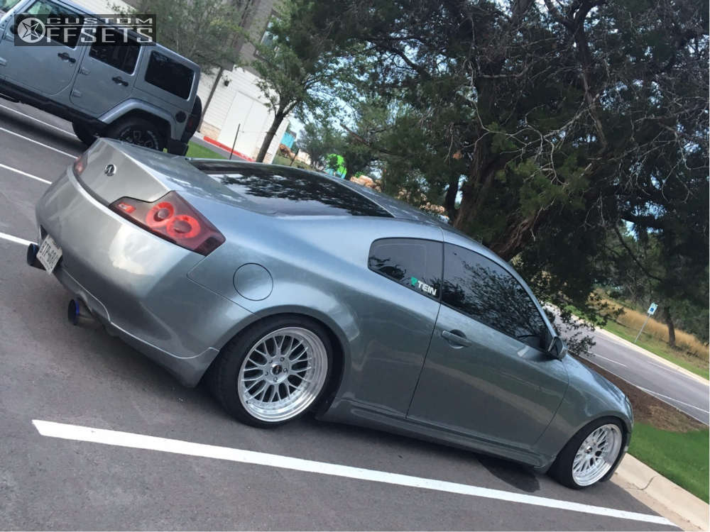2007 Infiniti G35 with 18x10 12 XXR 521 and 225/40R18 BFGoodrich A/t ...