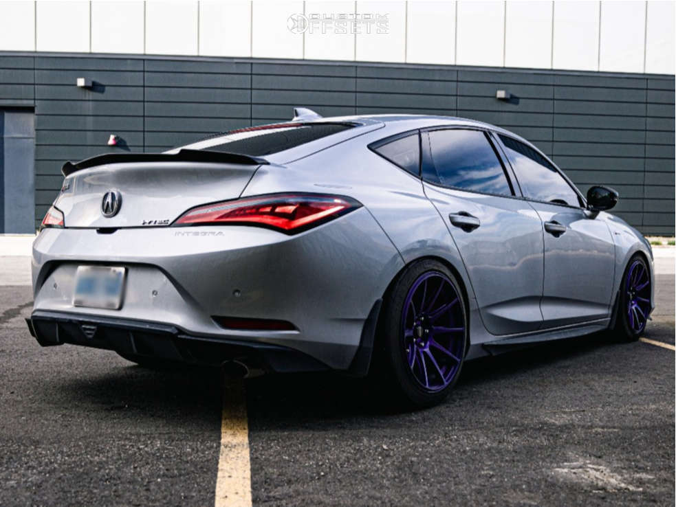 2023 Acura Integra with 18x8.5 40 Prodrive Gc-010g and 225/40R18 ...