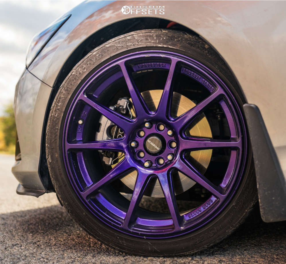 2023 Acura Integra with 18x8.5 40 Prodrive Gc-010g and 225/40R18 ...