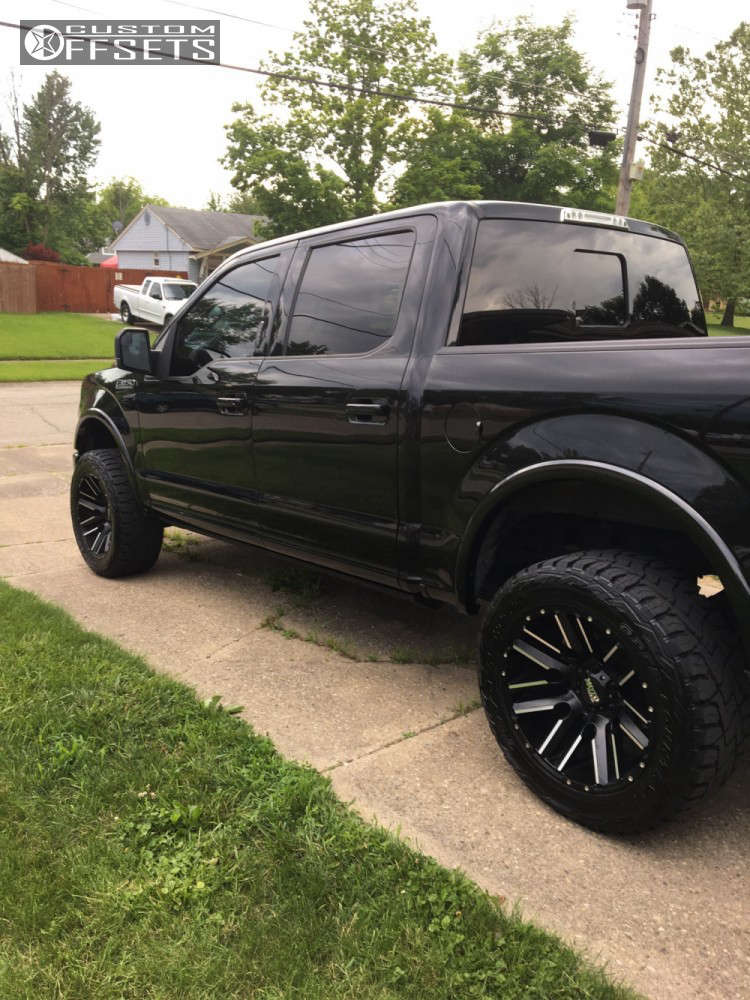 2015 Ford F-150 with 20x10 -24 Moto Metal Mo978 and 285/55R20 Toyo ...