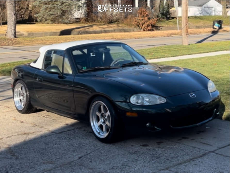 2004 Mazda Miata with 16x8 20 MST Time Attack and 205/45R16 Toyo Tires ...